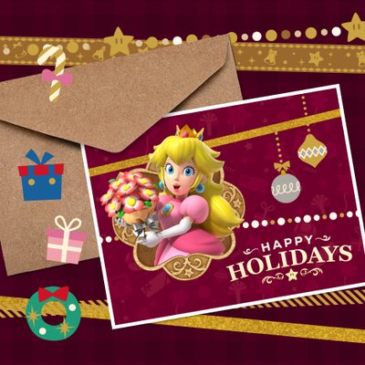 Play Nintendo Holiday Card Creator - Play Nintendo